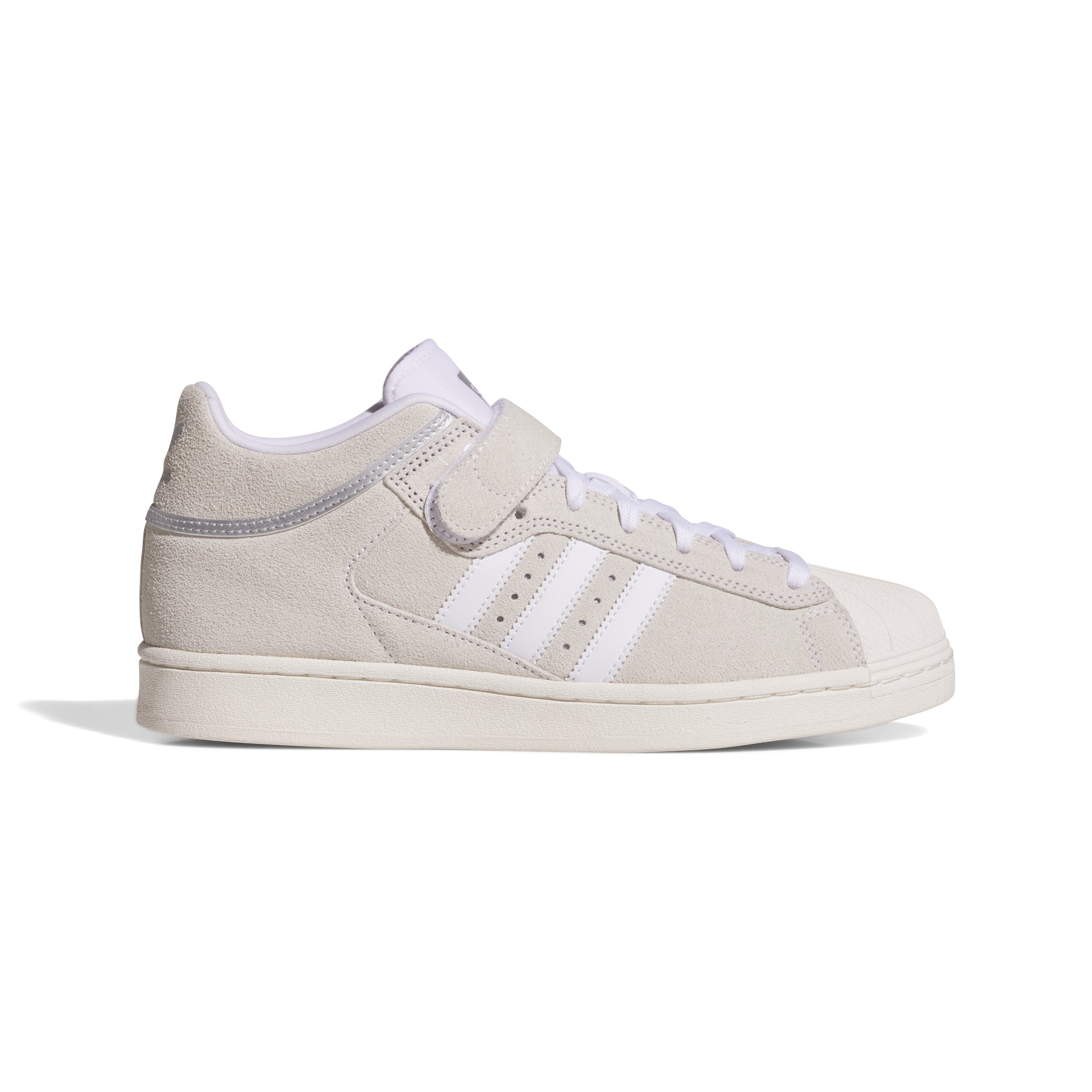 Adidas - Pro Shell ADV in Metallic Silver/Cloud White – Primary Skateboards